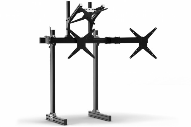 FREESTANDING QUAD MONITOR STAND - UP TO 45" DISPLAYS | Racinglab.no ...